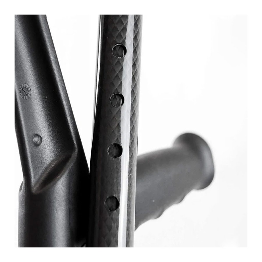 Muleta Plegable De Fibra De Carbono KMINA - Ligera Para Viajar